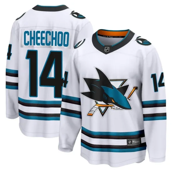 Jonathan Cheechoo Jersey, Jonathan Cheechoo San Jose Sharks Jerseys ...
